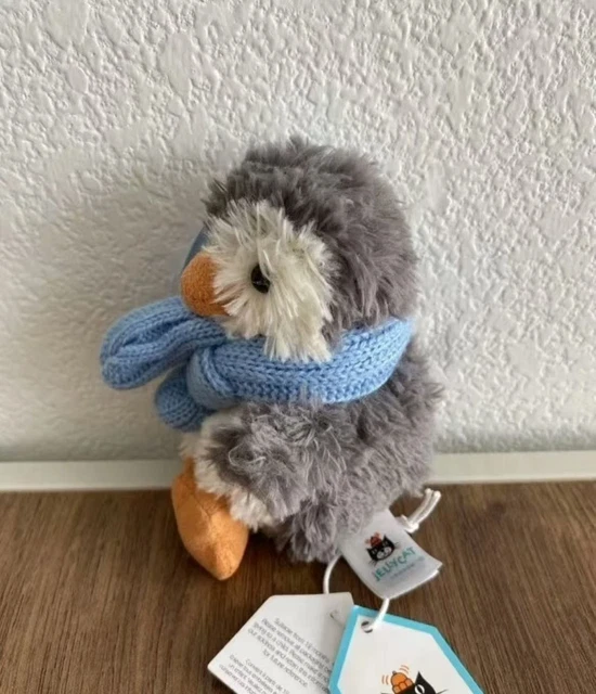 JELLYCAT CUTE SOFT penguin pendant-brand new label with dust bag £15.07 ...