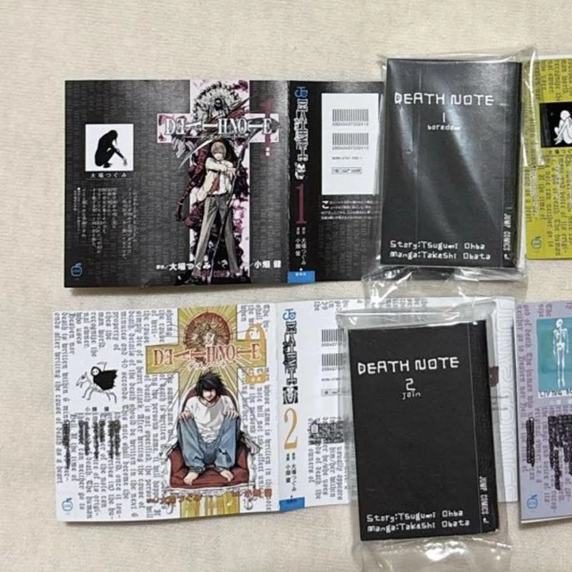 DEATH NOTE MAME Book Mame Gacha Gacha 1st Volume 1 Volume 2 Japan Anime ...