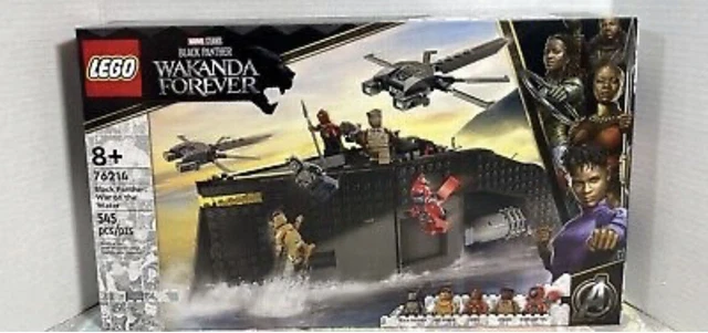 LEGO MARVEL WAKANDA Forever 76214 Black Panther: War on the Water NEW U ...