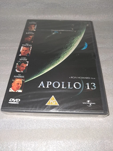 (RR) APOLLO 13: 1995 DVD - Tom Hanks Kevin Bacon Ed Harris Bill Paxton ...