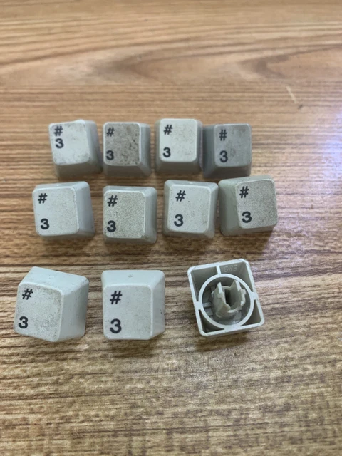 IBM MODEL M F F122 SSK Keyboard Keycaps Buckling Spring Caps Genuine $8 ...