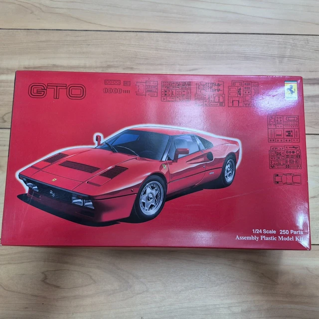 FUJIMI FERRARI 288 GTO REAL SPORTS CAR SERIES Plastikmodellbausatz im ...
