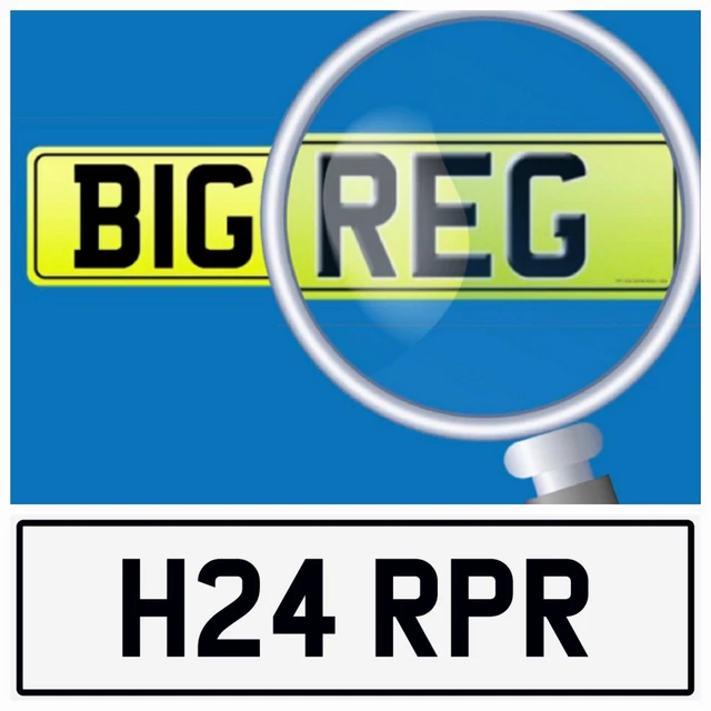 HARPER HARP HARPERS Hrp Registrazione Privata Targa Auto Cara H24 Rpr ...