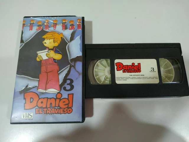 DANIEL THE MISCHIEVOUS Volume 3 Animation - VHS Tape Spanish £22.84 ...