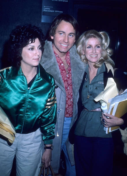 JOYCE DEWITT ACTOR John Ritter & Suzanne Somers at a taping o - 1978 ...