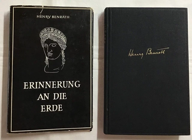 ERINNERUNG AN DIE Erde : Mnemosyne. Benrath, Henry und Fritz Usinger ...