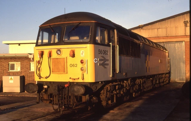 35MM SLIDE BRITISH Railway Br Diesel Class 56 - 56062 At Toton 13/01 ...