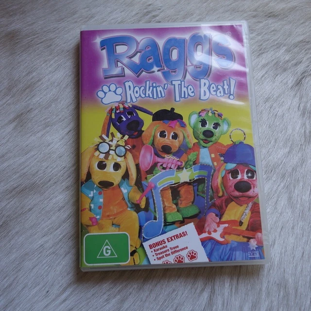 RAGGS ROCKIN THE Beat DVD RAGGS Tv Show DVD Australian TV Show Kids Tv ...