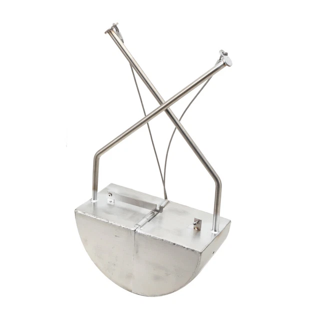 SLUDGE SAMPLER 3L Stainless Van Mud Dredge Bottom Sludge Sediment Grab ...