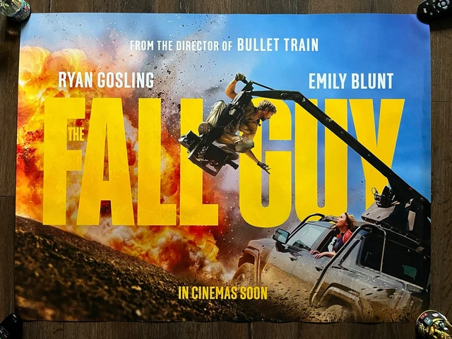 THE FALL GUY 2024 Original Quad Cinema Poster RYAN GOSLING £17.99 ...