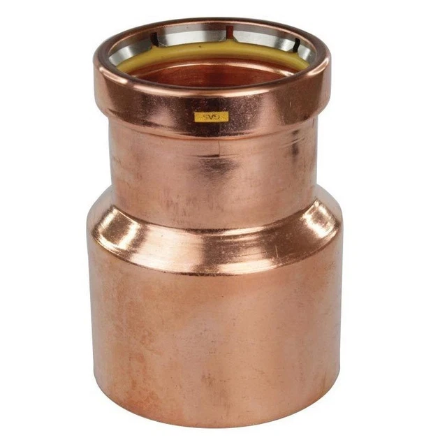 CONEX BANNINGER B-PRESS GAS FITTING REDUCER Copper- 65x40mm, 65x50mm Or ...