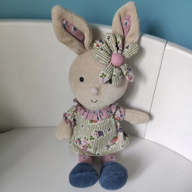 JELLYCAT PLUSH RABBIT Bunny Gorgeous Girly Rare Floral Flower Dress ...