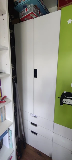 IKEA STUVA WHITE Kids Wardrobe/Storage £80.00 - PicClick UK