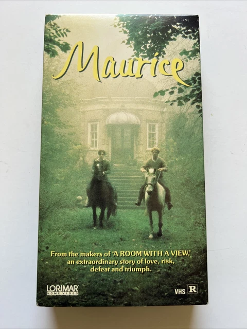 MAURICE VHS TAPE 1987 British Romance Drama James Wilby Hugh Grant Ben ...