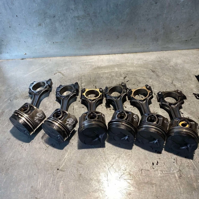 JEU DE 6 pistons moteur diesel turbo Mercedes-Benz W124 OM 603.961 EUR ...