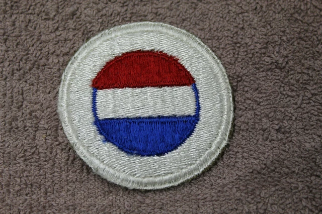 ORIGINAL WW2 U.S. Army Ground Units "G.H.Q. Reserve" Uniform Patch EUR ...