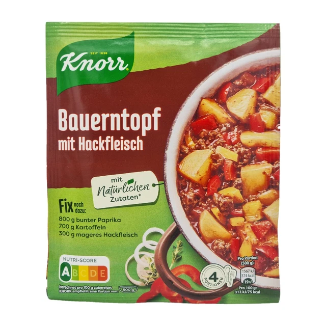 8X KNORR FIX 🍴 Bauern-Topf country casserole 🍲 spice mix TRACKED ...