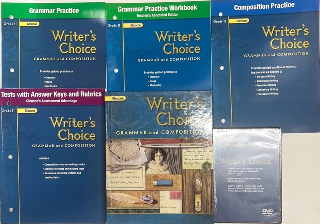 GRADE 11 LANGUAGE Arts Grammar Writing Homeschool Bundle 11th ...