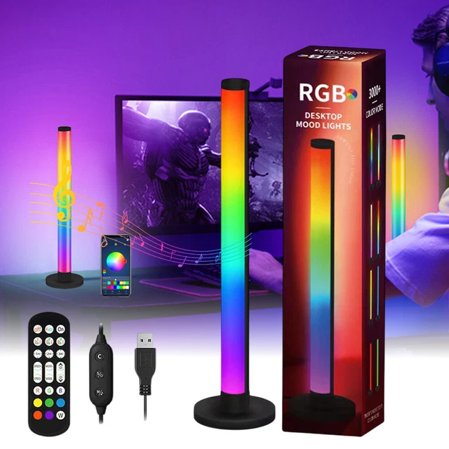 SMART LED LIGHT Bars RGB Music Sync TV Flow Light Bar Gaming Ambient ...
