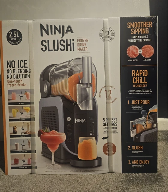 NINJA SLUSHI FROZEN Drink Maker FS301UK Slushy Slush Machine DIRECT ...