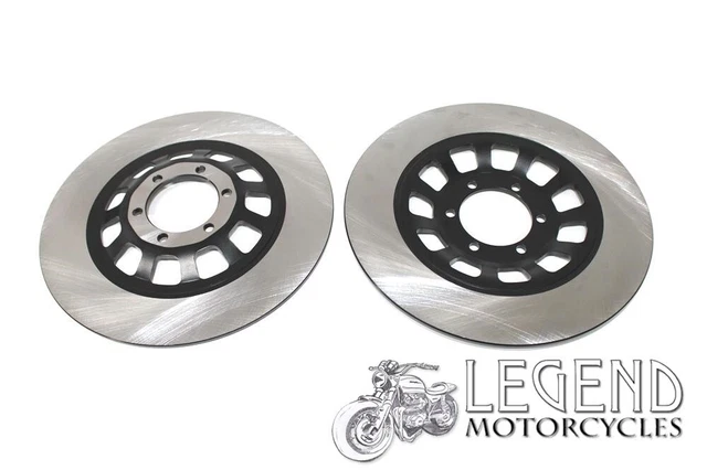 YAMAHA RD350LC PAIR Of Front Brake Discs (2) 4L0 267mm RD350 LC Rotors ...