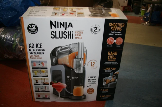 NINJA SLUSHIE FROZEN Drink Maker 2.5L 5 Preset Settings - #1032 £199.99 ...