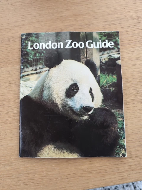 LONDON ZOO GUIDE 1982 Official Souvenir Guide Vintage Book £2.00 ...