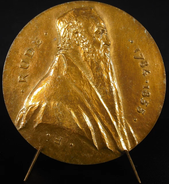 MÉDAILLE AU SCULPTEUR François Rude Le Départ des volontaires ...