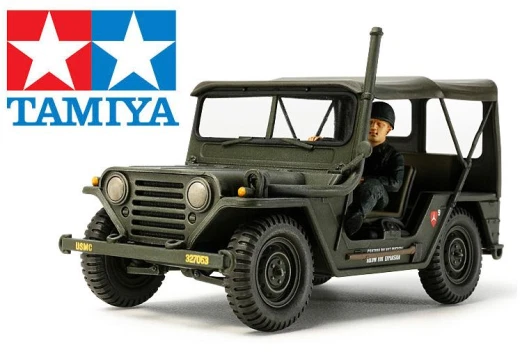 TAMIYA 35334 US Military Truck M151A1 Vietnam War 1:35 Scale Kit £23.75 ...