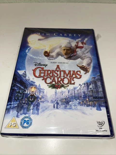 DISNEY A CHRISTMAS CAROL - JIM CARREY - NEW & SEALED DVD PG EUR 5,91 ...