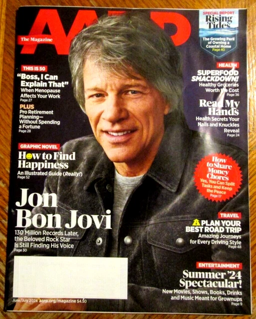 AARP THE MAGAZINE June /July 2024 Jon Bon Jovi Cover EUR 7,83 - PicClick DE AARP THE MAGAZINE June /July 2024 Jon Bon Jovi Cover EUR 7,83 - PicClick DE
