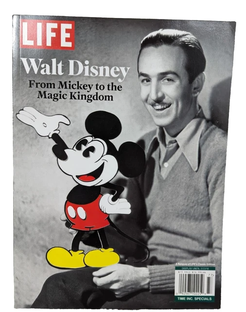 LIFE MAGAZINE WALT Disney Edition 2019 Mickey Magic Kingdom état neuf ...