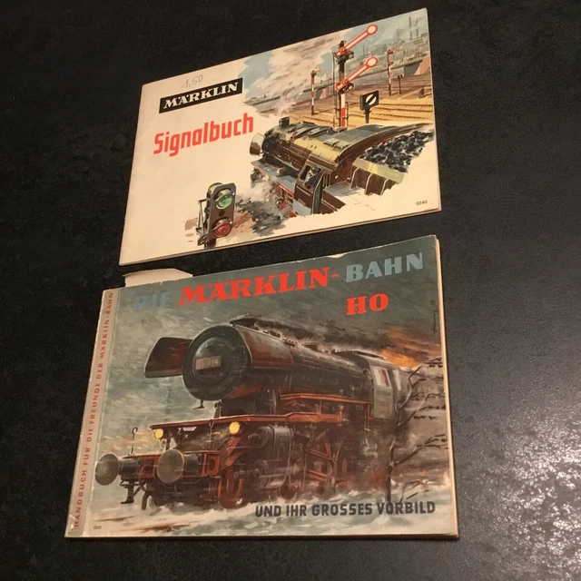 MÄRKLIN 0310 DIE Märklin-Bahn H0 und ihr großes Vorbild +Märklin Signalbuch 0340 EUR 55,00 ...