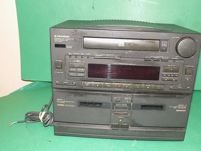 PIONEER XR-P500 RICEVITORE Deck Cassette CD Stereo Made in Japan ...