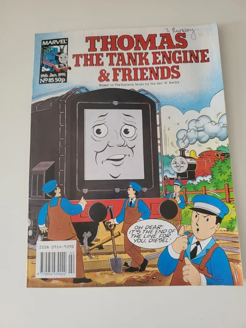 THOMAS THE TANK Engine And Friends No. 85 Marvel Comics 19th Jan 1991 £ ...