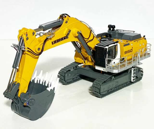 LIEBHERR R9150 B excavator(yellow)WSI truck models,1:50,64-2003 £178.00 ...