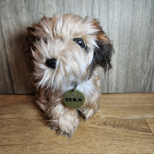 R DAKIN VINTAGE Benji Puppy Dog Soft Toy Brown Plush £39.99 - PicClick UK