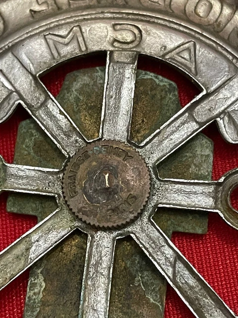 1920´S AUTOMOBILE CLUB De Monaco ACM Badge Emblème Plaque Logo Émaillé ...