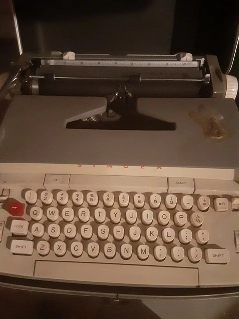 SINGER PROFESSIONAL T-62 VINTAGE ANNI '60 macchina da scrivere con ...