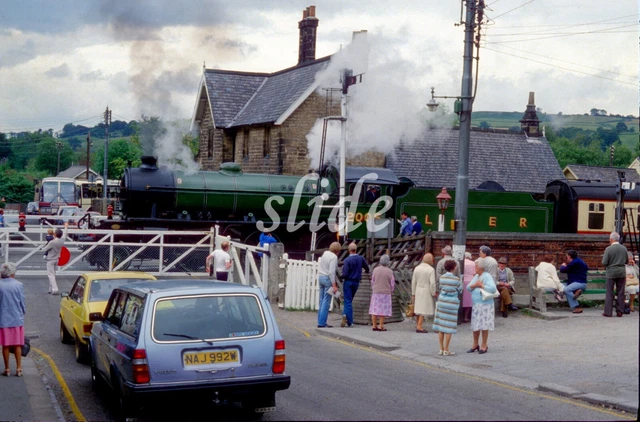 BRITISH RAILWAYS LNER Steam Locomotive 62005 1986 Orig Slide+Copyright ...