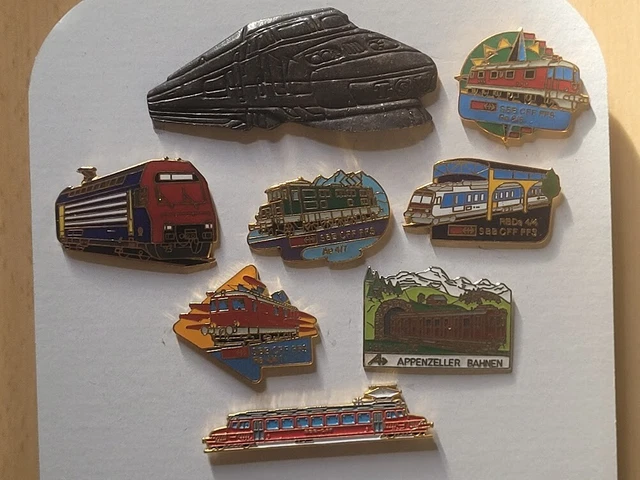PINS PIN TRAIN Tgv Pin Zug 8 Pins Differents EUR 6,00 - PicClick FR