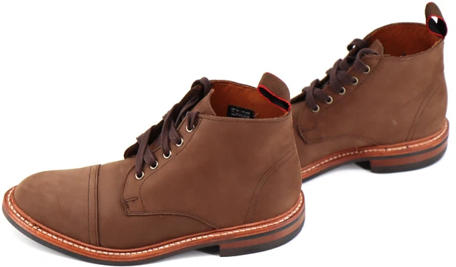 ALLEN EDMONDS - Patton - Brown Suede Made in USA Boots - Men's Size 7 ...