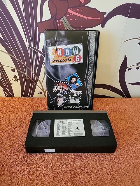 NOW THAT’S WHAT I Call Music 6! Original VHS Video Cassette Tape Album ...