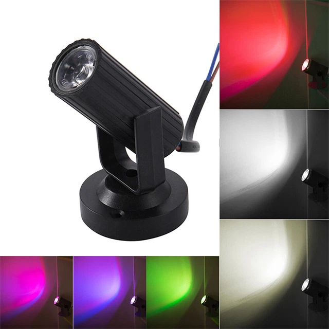 MINI LED STAGE Lighting Spotlight Beam Pinspot Light DJ Disco Party ...