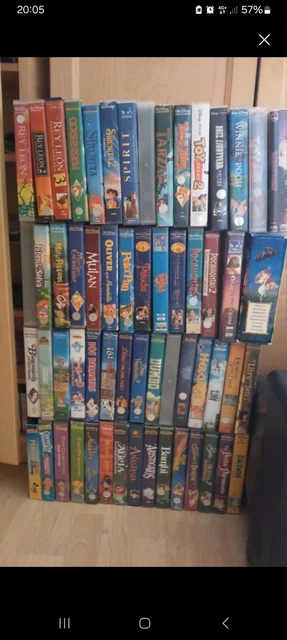 60 ORIGINAL DISNEY Vhs Tapes (Except 3) £702.23 - PicClick UK