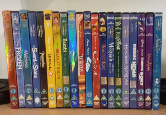 DISNEY 20 X DVD Bundle / Collection / Bulk buy / Job Lot Very Good ...