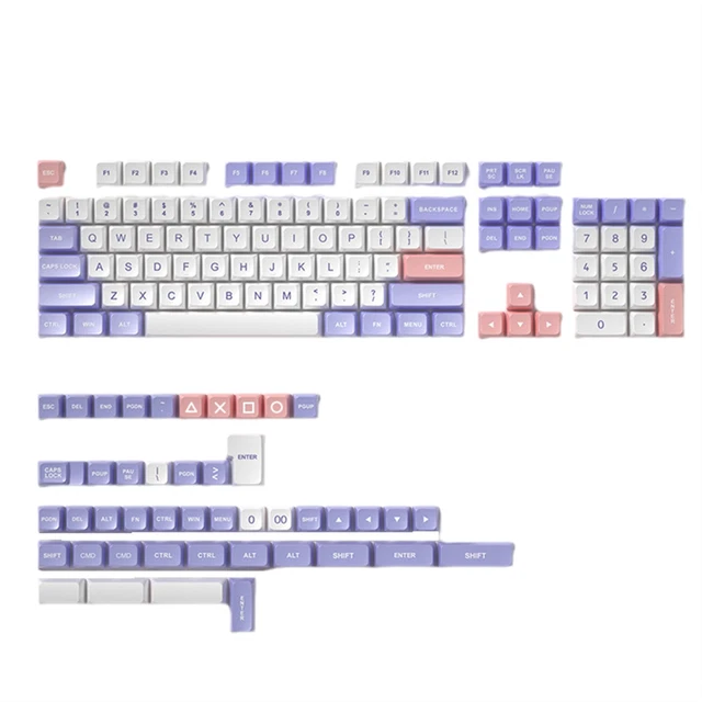 150 KEYS KEYBOARD PBT -Shot Keycaps DSA PBT Profile Keycaps for Cherry ...