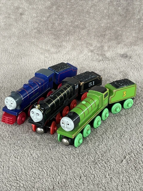 THOMAS THE TANK Engine & Friends Wooden Hank, Hiro & Henry Learning ...