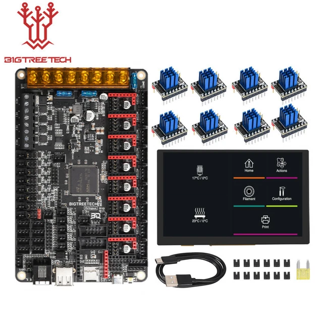 BIGTREETECH RASPBERRY PAD 5 Touch Screen SKR PICO Raspberry Pi CM4 For ...