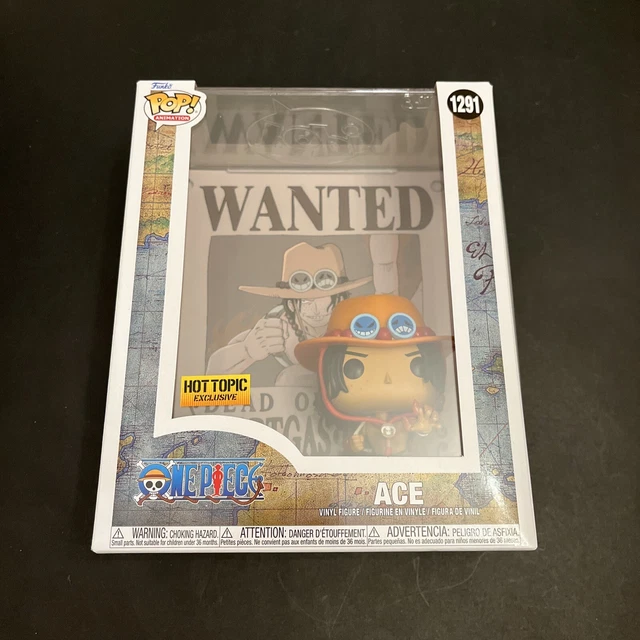 FUNKO POP! POSTER One Piece: Ace Wanted Poster 1291 Exclusive New $34. ...